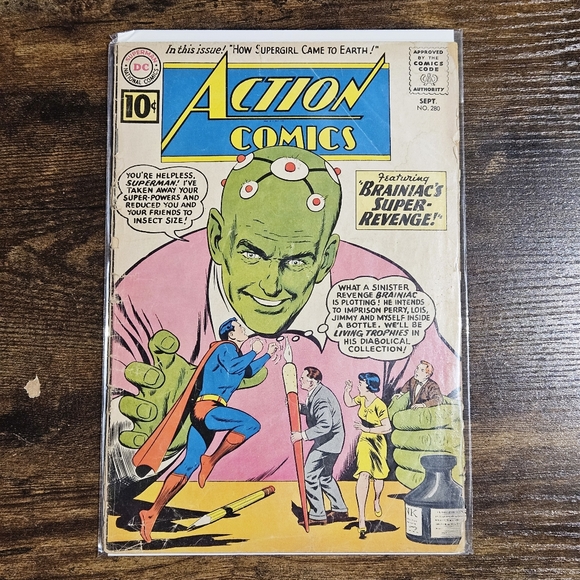 DC Comics | Other | Action Comics 28 Dc Comics Silver Age 961 | Poshmark